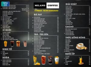 Milano Coffee: Hệ Thống Cửa Hàng, Menu Và đánh Giá Chi Tiết |Update2025|